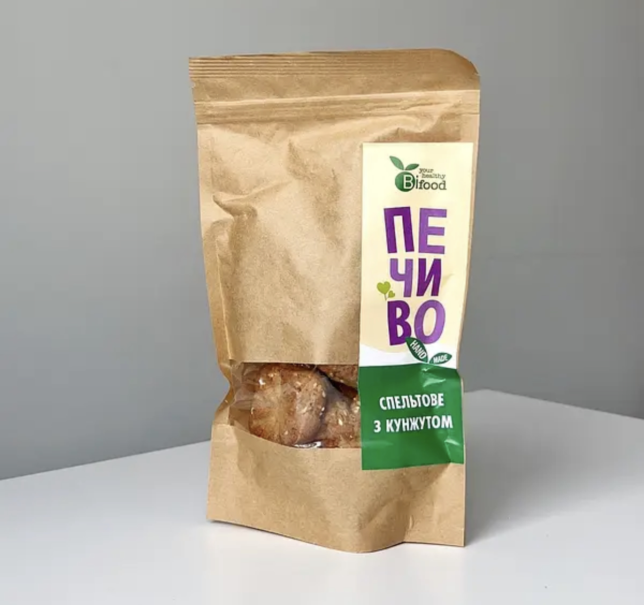 Печиво спельтове з кунжутом Bifood 200г